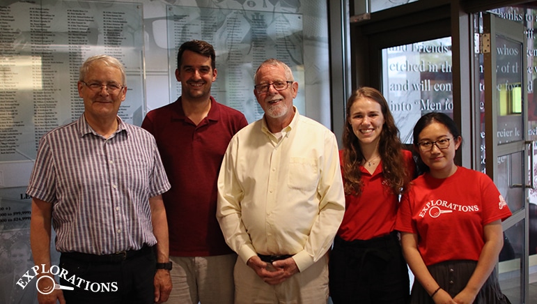 Marc Garneau visits Explorations Summer Camp - Explorations
